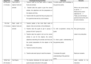 Lesson plan(1) | PPT