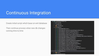 Entity Framework Code First Migrations | PPT
