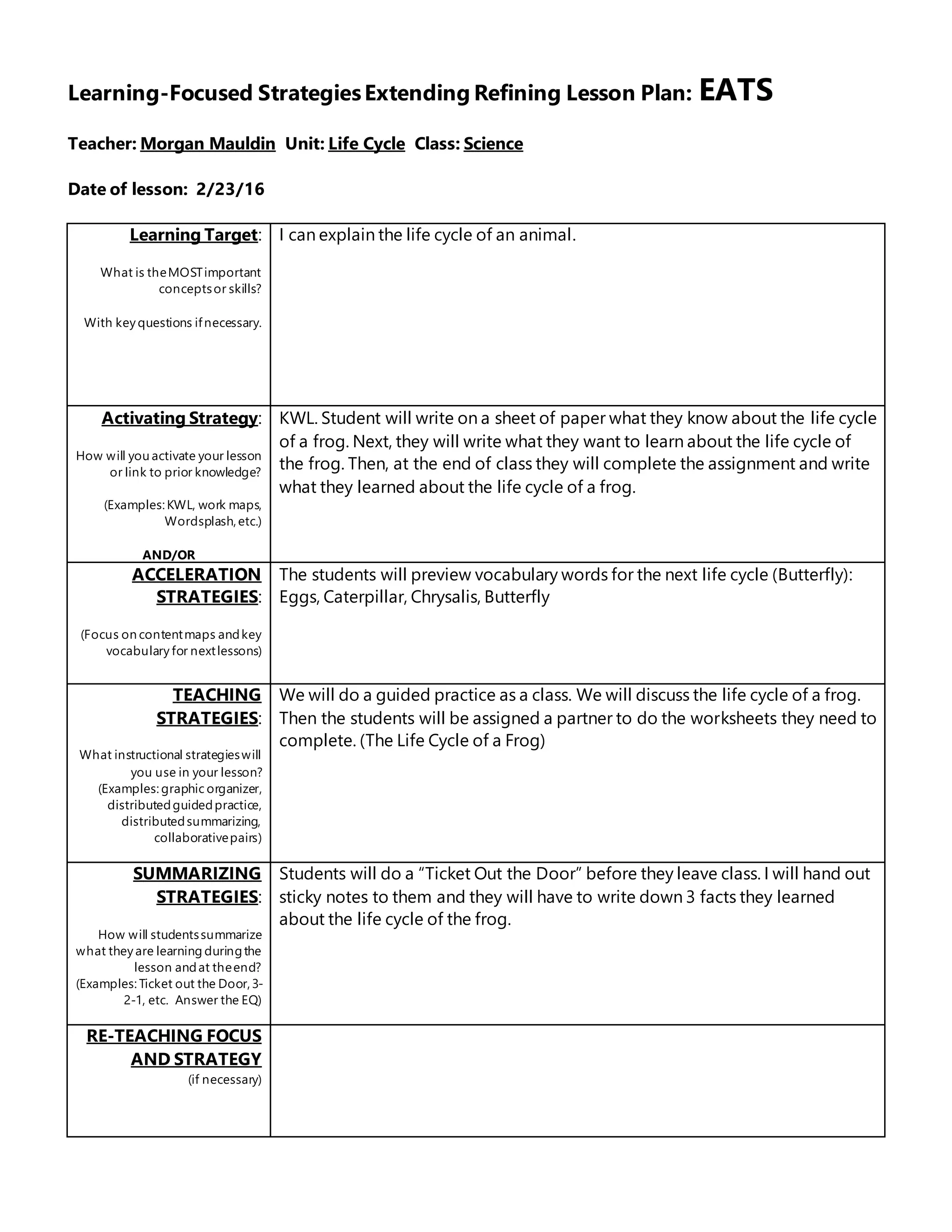 Lesson plan 1 | DOCX