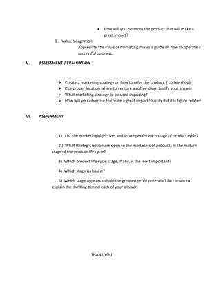 Lesson plan (1) | PDF