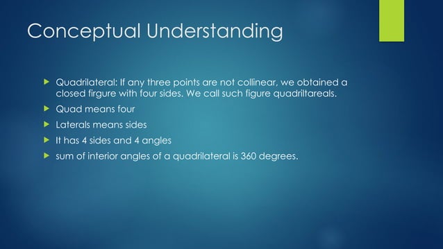 quadrilaterals and its properties. Bed lesson plans | PPT