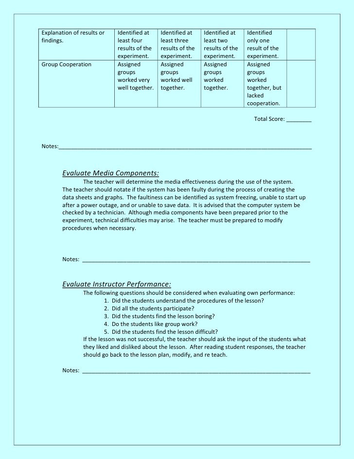 Lesson Plan 1 Plant Growth