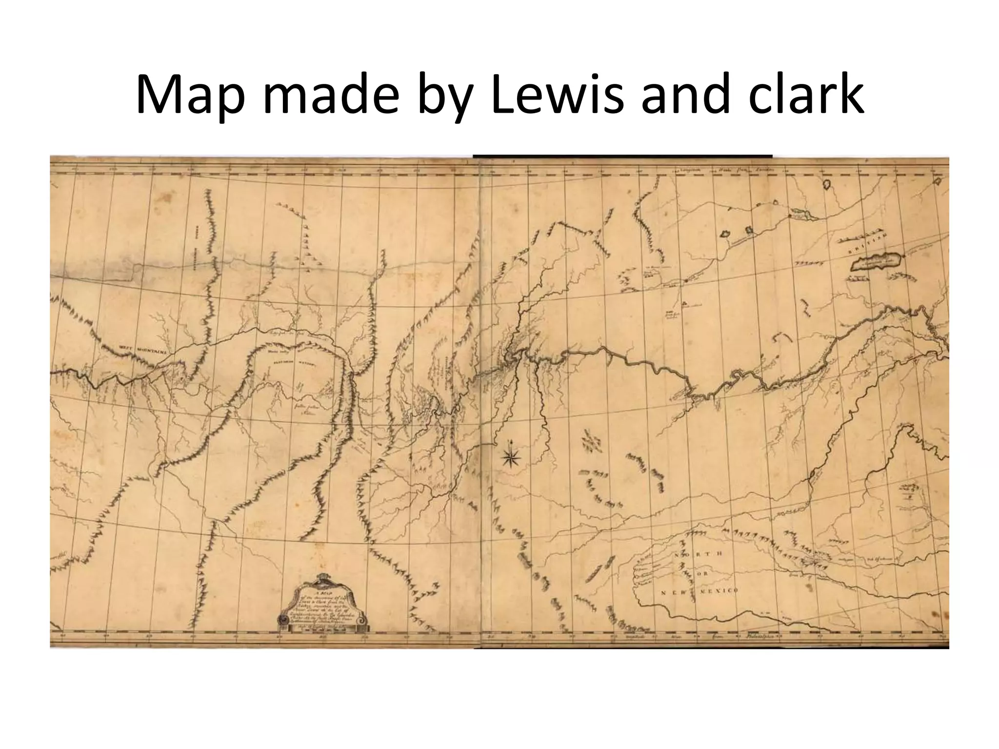 Lesson plan 11 lewis and clark map activity and lesson | PPTX