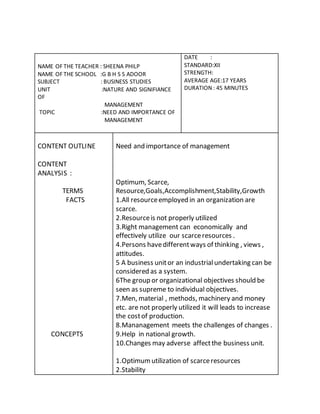 Lesson plan123 | DOCX