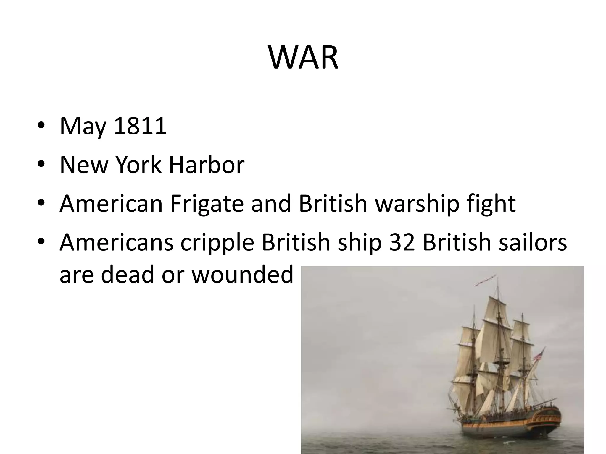Lesson plan 12 war of 1812 | PPTX