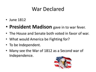 Lesson plan 12 war of 1812 | PPTX