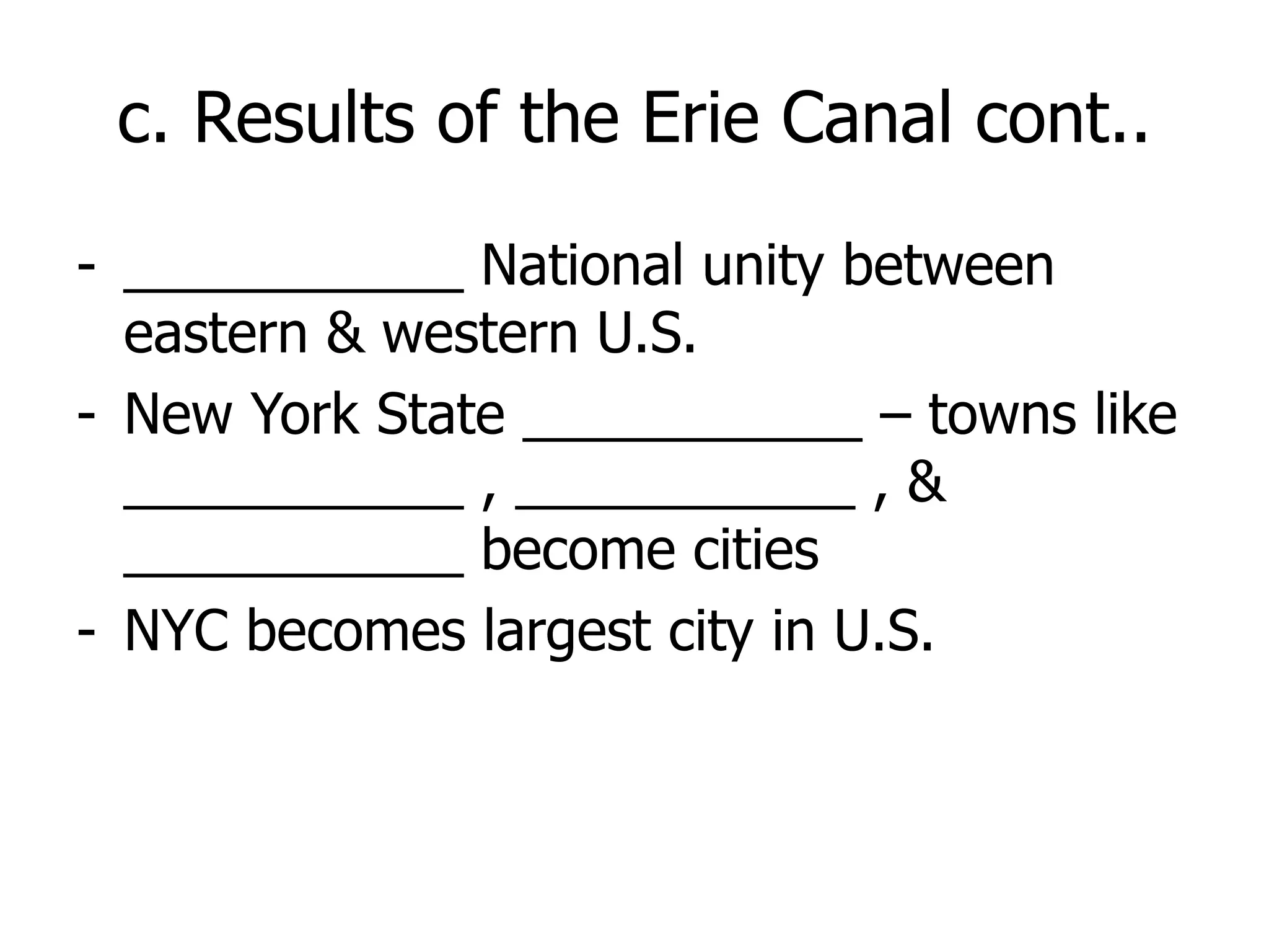 Lesson plan 13 erie canal student | PPTX