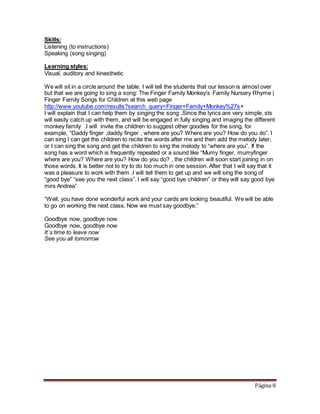 Lesson plan 1 inicial | DOCX