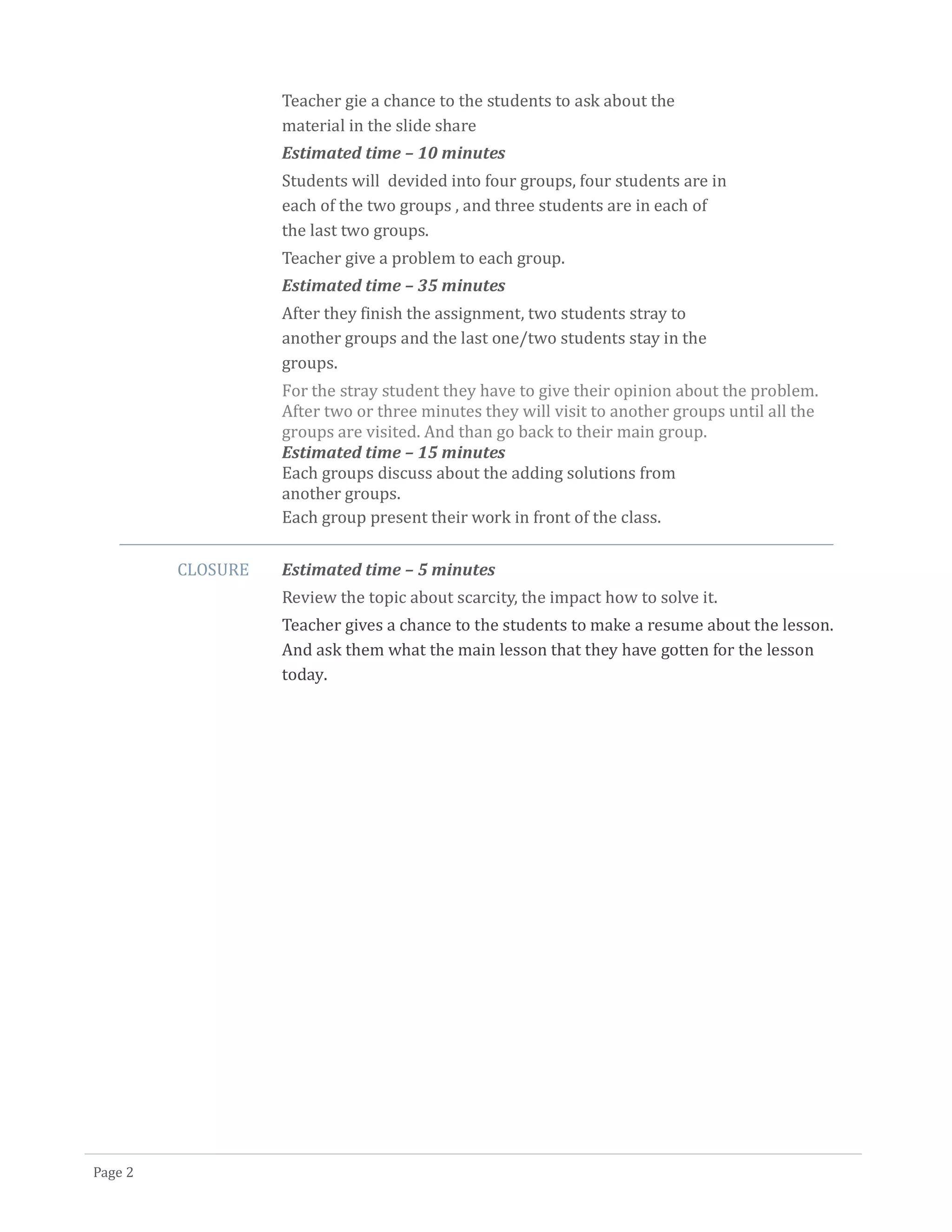 Lesson plan1 (liberalism) | PDF