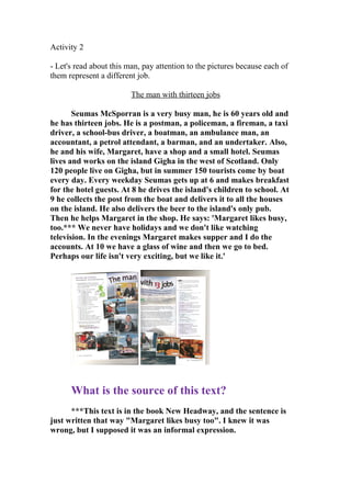 Lesson plan 1 primary | PDF