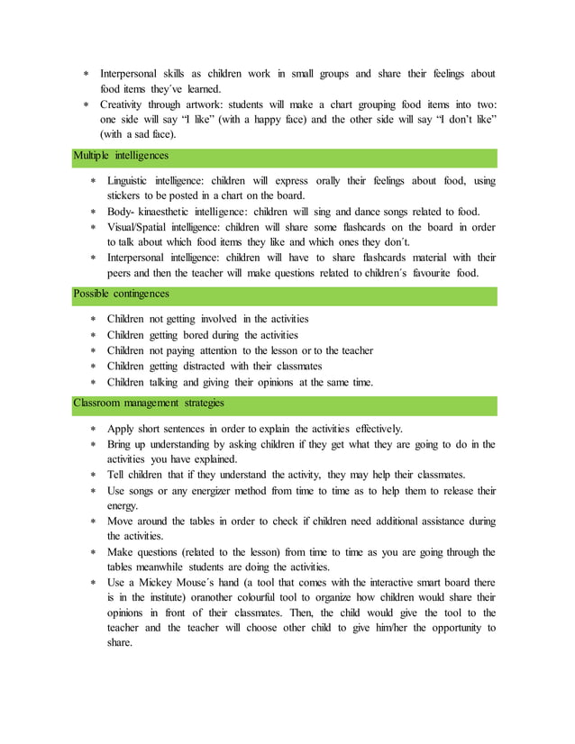 Lesson plan 1 revised | PDF