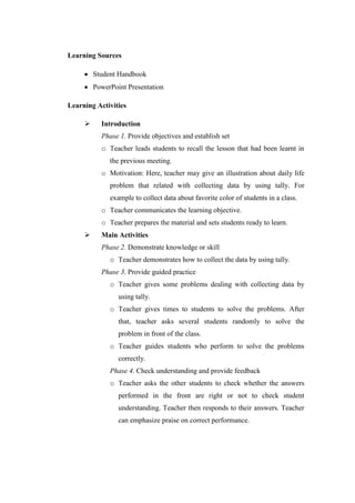 Lesson plan 1st meeting | DOCX | Educational Assessment | Education