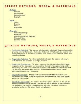 Lesson Plan 2 - Using Multimedia | PDF