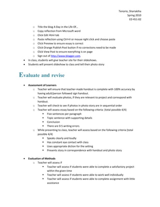 Lesson plan #2 | PDF