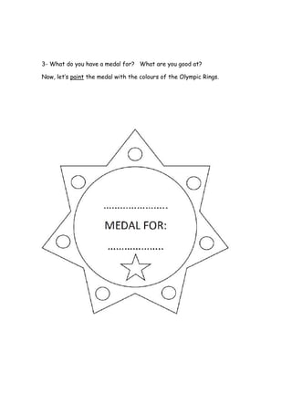 Lesson plan2- The Olympic Games | PDF