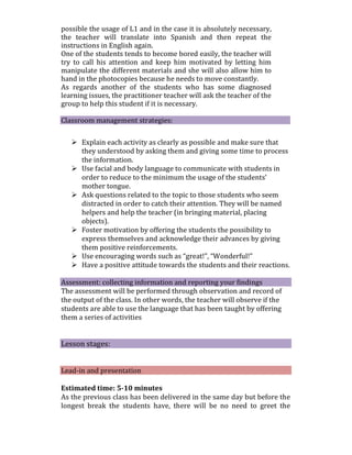 Lessonplan2 | PDF