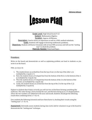 Lesson plan 2[1] | DOCX