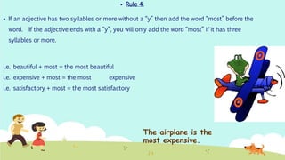 comparative and superlative adjective | PPTX