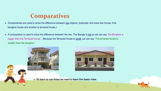 comparative and superlative adjective | PPTX