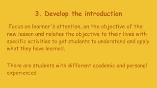 Lesson plan 2nd class | PPTX | Educational Assessment | Education