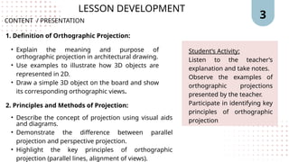 Lesson Plan 2 Orthographic projectionstions | PPT