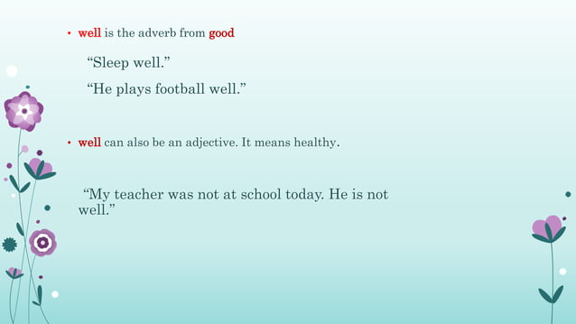 Lesson plan adverb of manner | PPTX