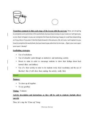 Lesson Plan 3 | DOCX | Parenting | Family and Relationships