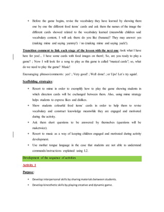 Lesson Plan 3 | DOCX | Parenting | Family and Relationships