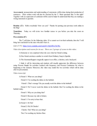 Lesson plan 3 Secondary Level | PDF