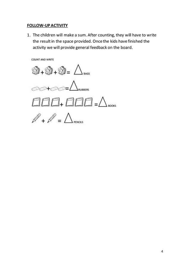 Session 2 "School Objects" | PDF