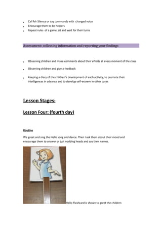Lesson plan 4 corrected portfolio to upload | PDF