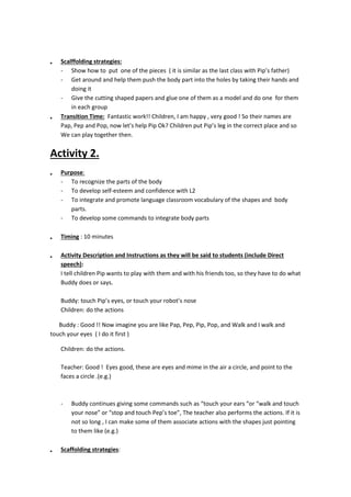 Lesson plan 4 corrected portfolio to upload | PDF