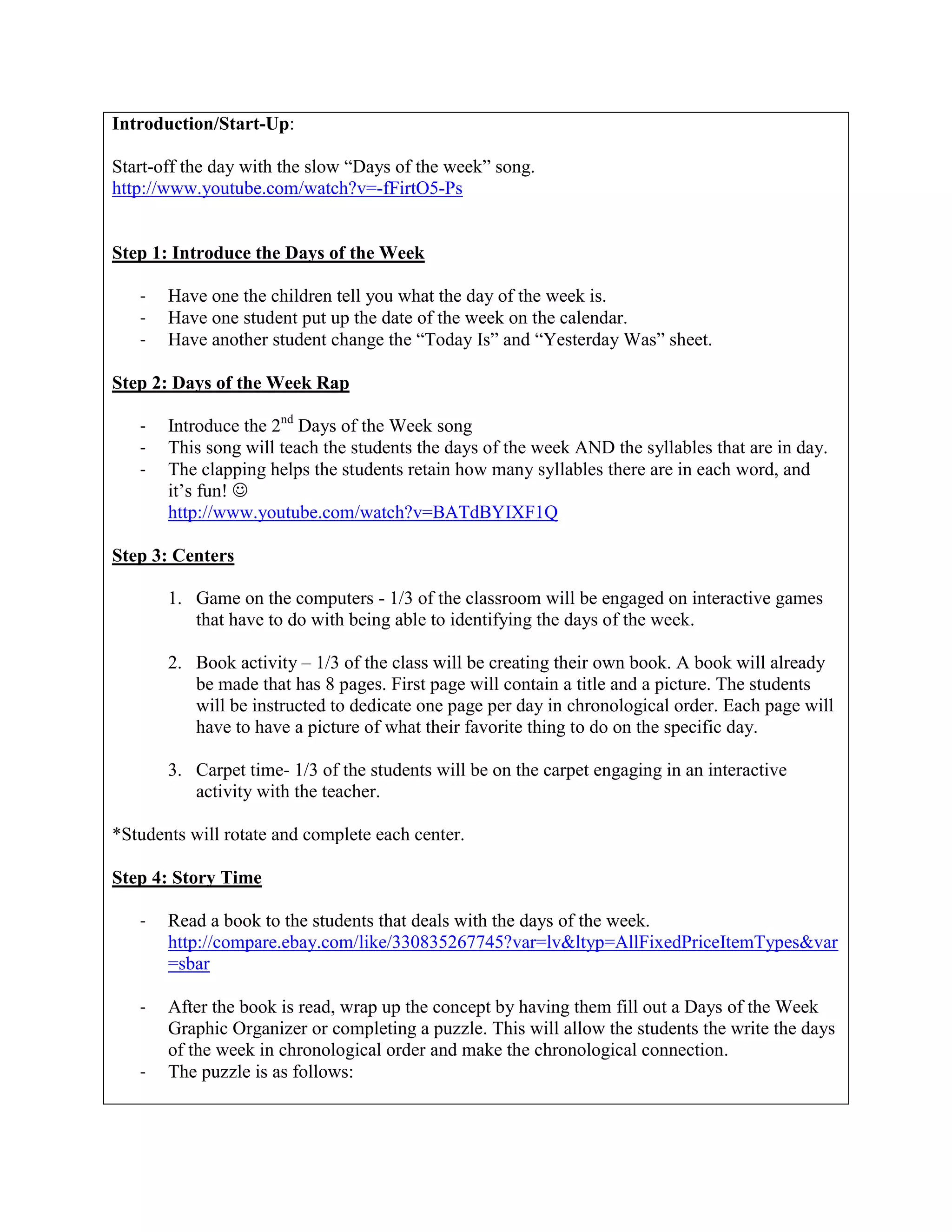 Lesson plan4intro2teach | DOCX