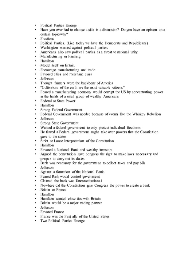 Lesson plan 4 political parties complete | PDF