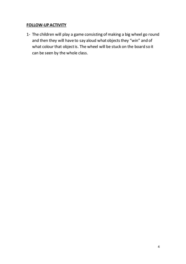 Session 2 "School Objects" | PDF