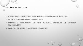 LESSON PLAN ON 5E MODEL.pptx SUBJECT:SOCIAL SCIENCE, TOPIC DISASTER ...