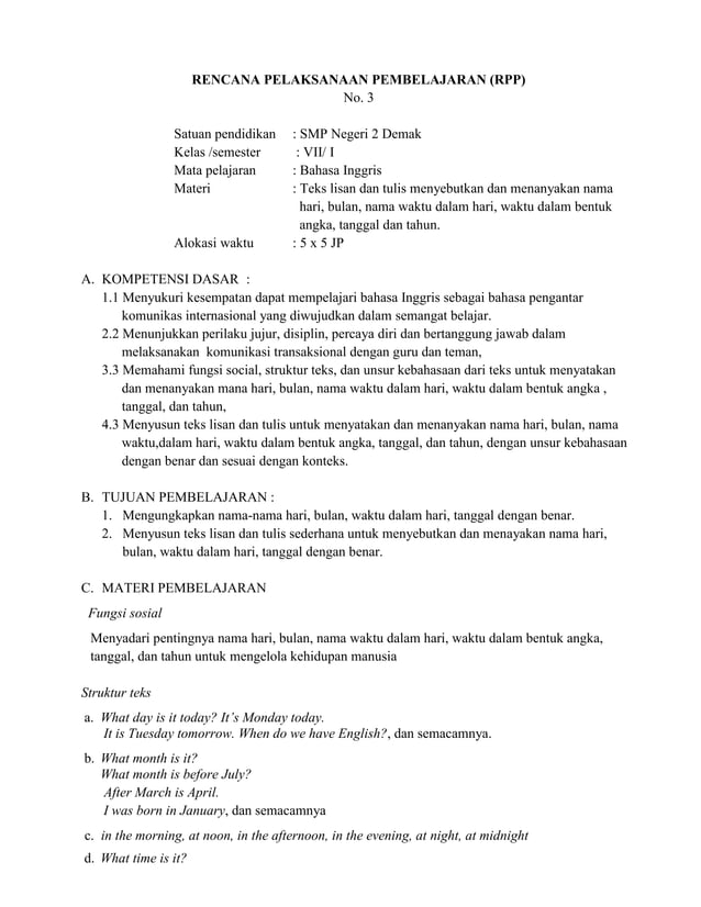 Lesson Plan 7th Grade Pdf 3898
