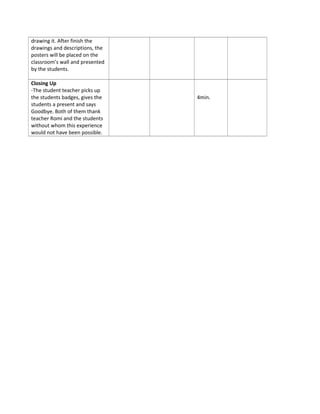 Lesson plan 8 | PDF