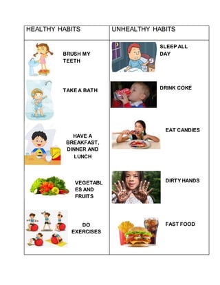 Lesson plan 8 clil project | DOCX | Children\'s Health | Healthy Living