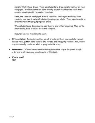 Graphic Novels Lesson 2 | DOC