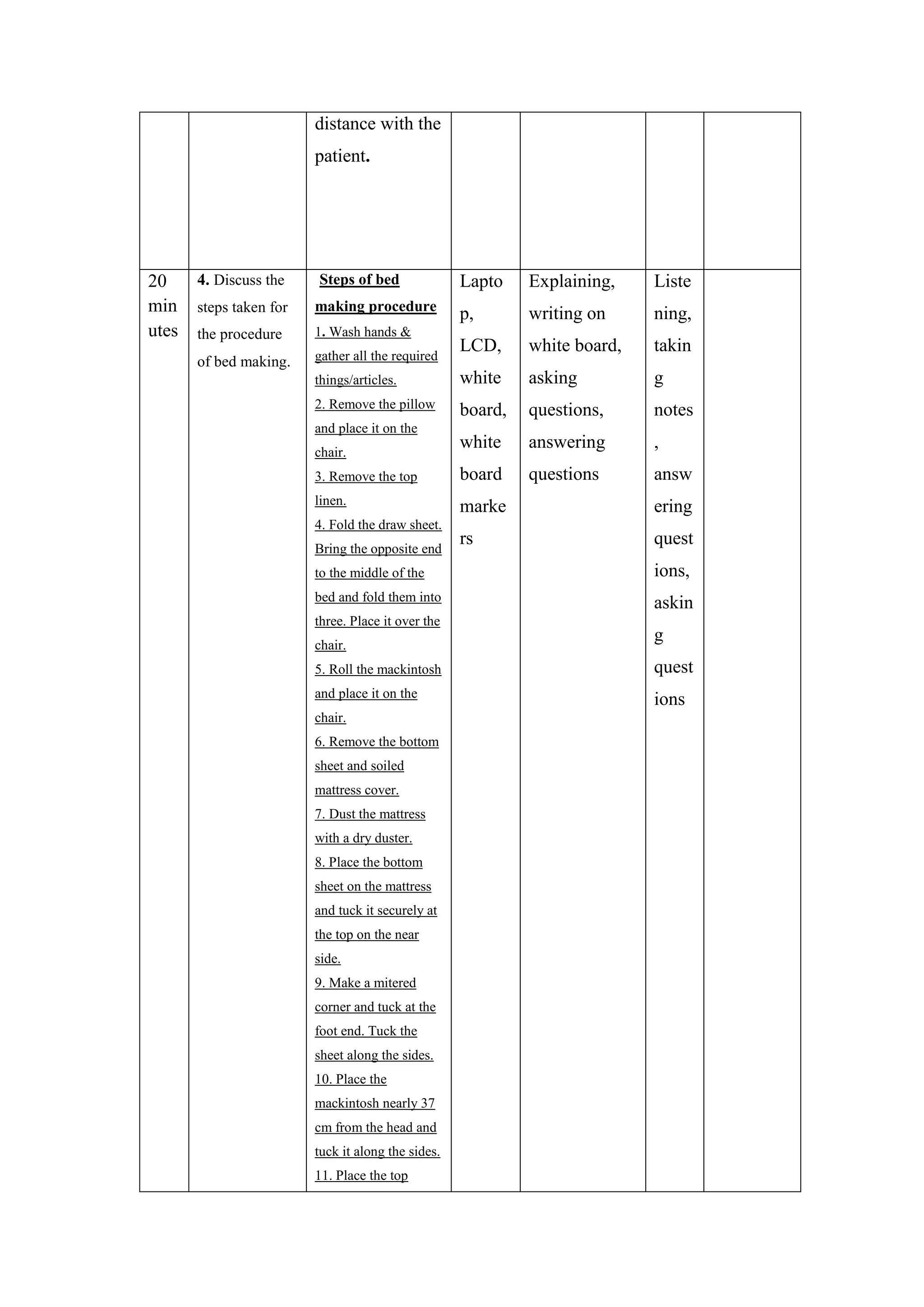 LESSON PLAN(Bed Making) by Dr innocent SIMPANZYE.docx