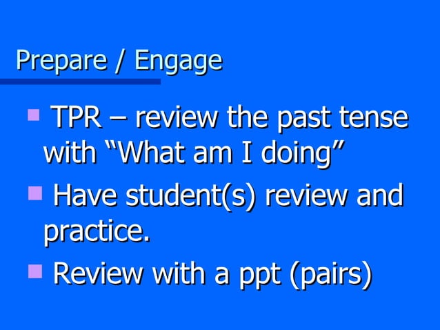 Lesson Plan Bingo | PPT