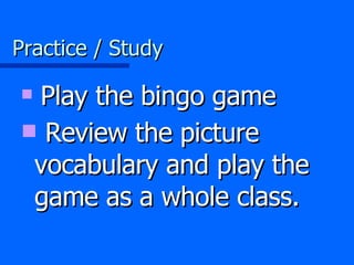 Lesson Plan Bingo | PPT
