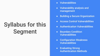 Building a Secure Organization | PPT