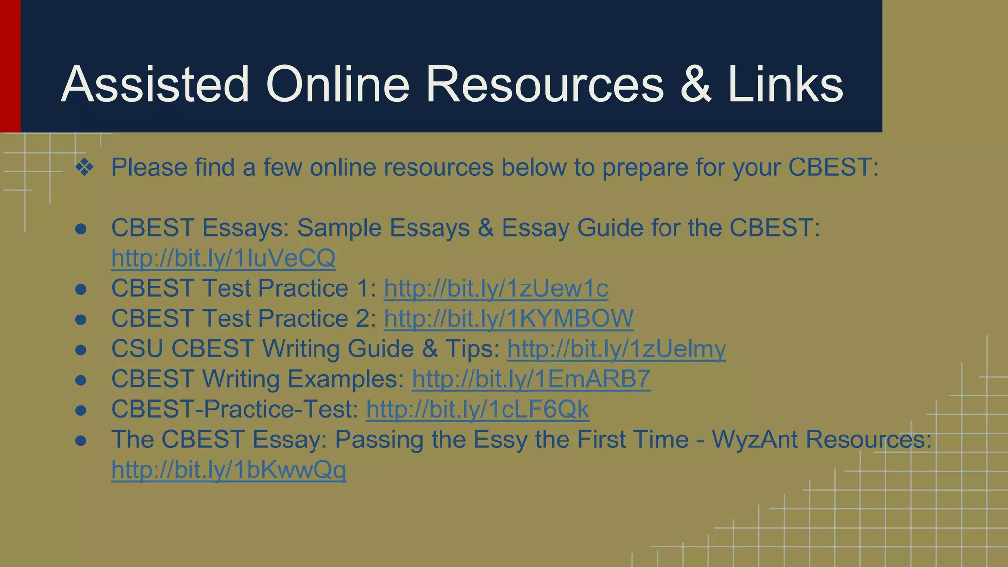 Preparing for the CBEST Writing Section | PPTX