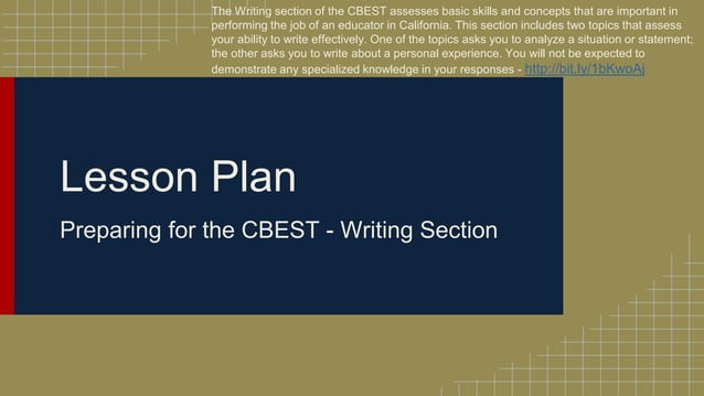 Preparing for the CBEST Writing Section | PPTX | Educational Assessment ...