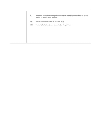 Lesson plan character and setting | DOCX