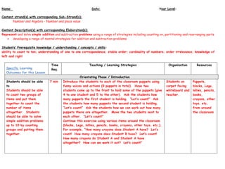 Lesson plan concept of money | PPTX