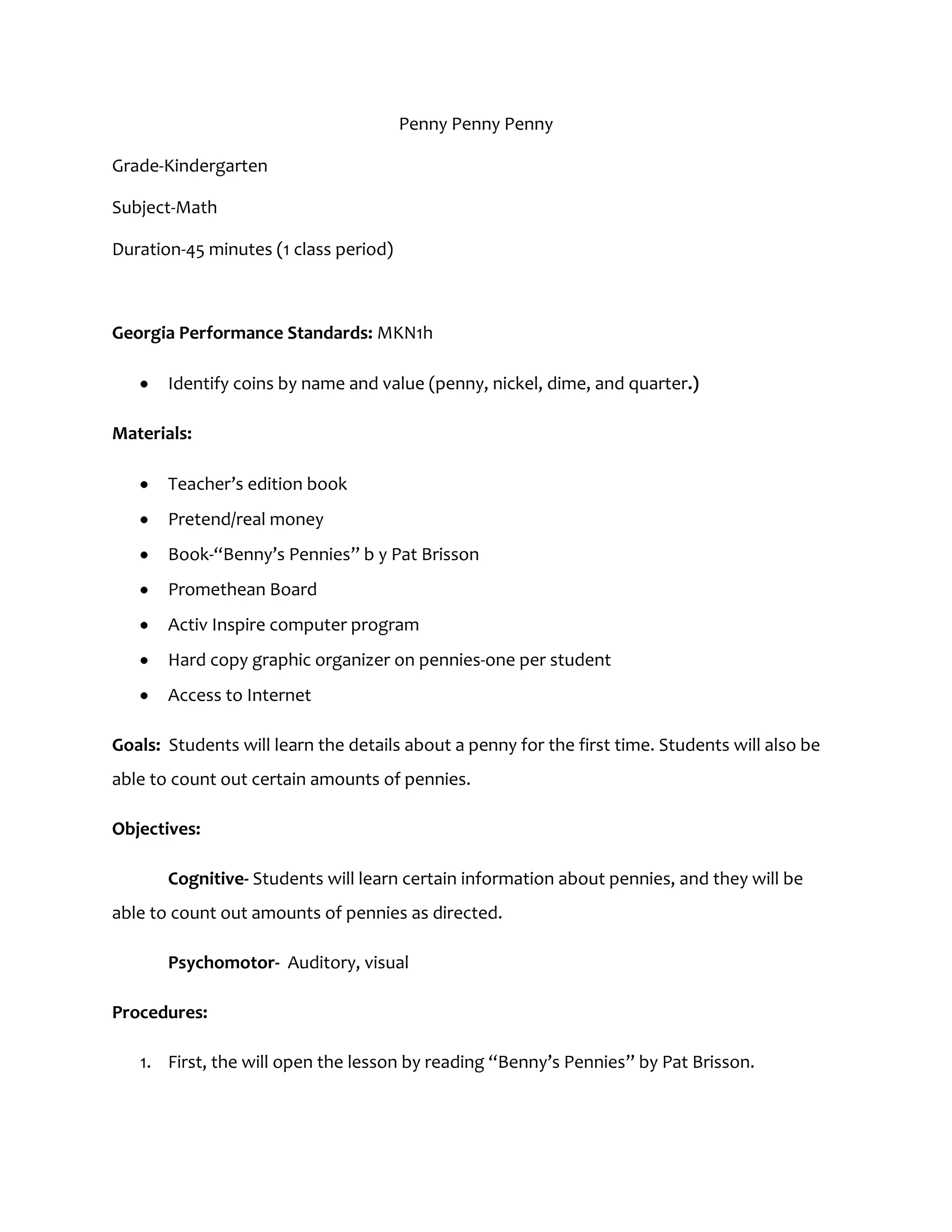 Lesson Plan Day 5 | DOCX