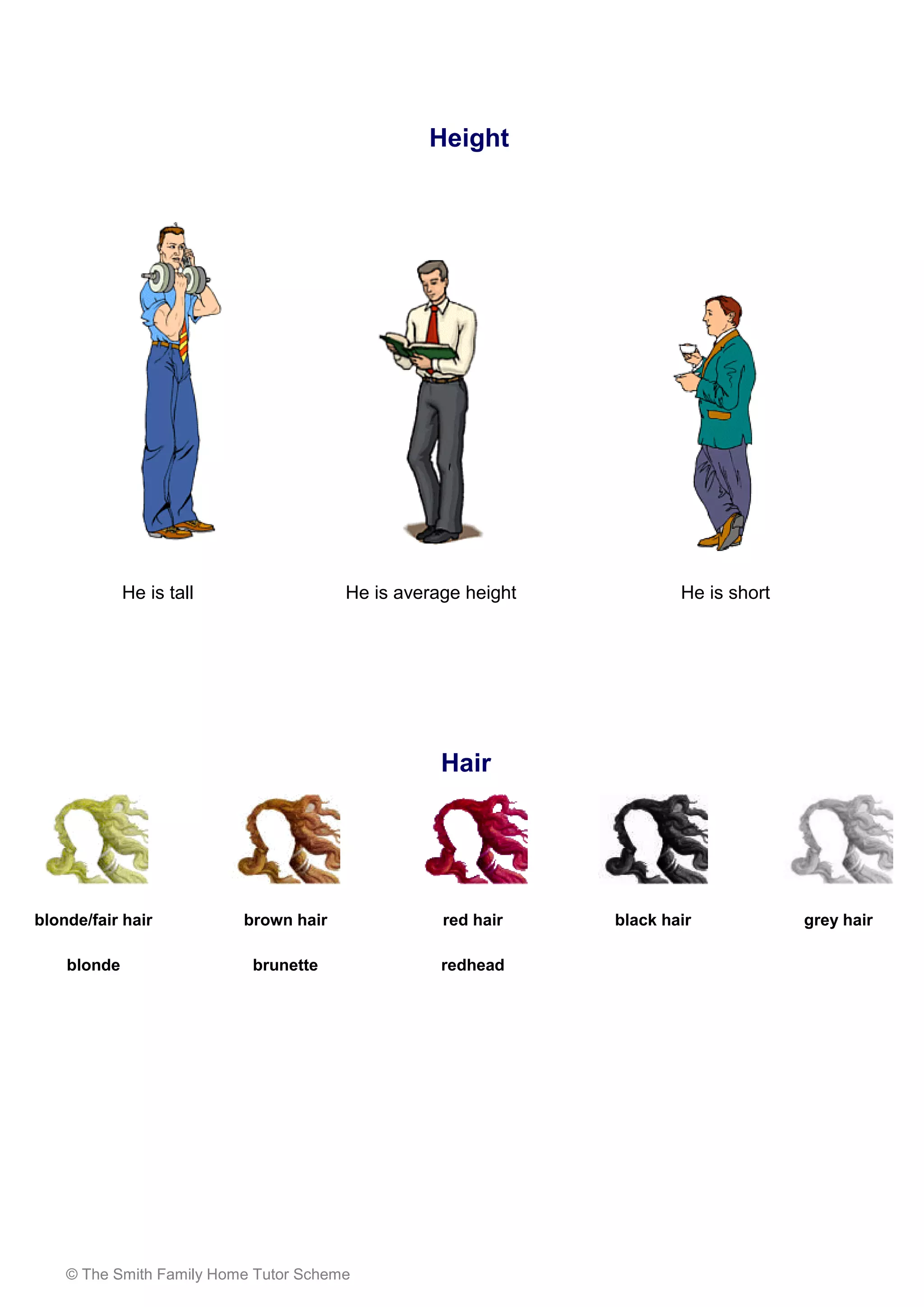 describing physical appearance | PDF